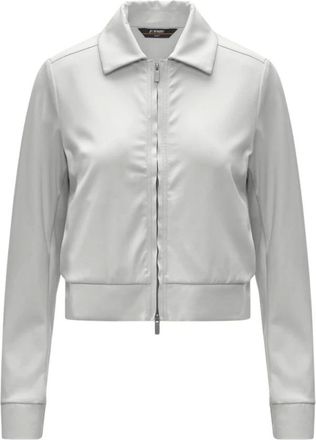 K-Way Femme, Vestes, Blanc, Taille: 36 FR ISY SL Spacer Fleece Jacket