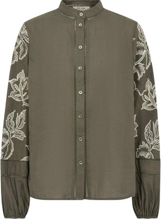 Mos Mosh MOS Mosh, Femme, Blouses et Chemises, Vert, Taille: 42 FR Chemises