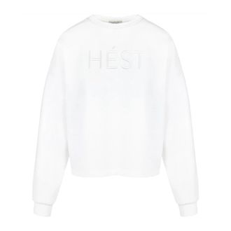 H&eacute;st Amara Sweatshirt - - Sweatshirts & Hoodies - Damen - Wei&szlig; - L