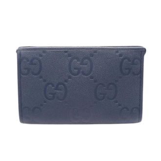 Gucci Pre-owned Jumbo GG Leder Clutch Bag - - Pre-owned - Herren - Blau - ONE SIZE