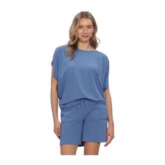 JapanTKY Japan Tky, Damen, Blusen & Hemden, Blau, XLGr&ouml;&szlig;e