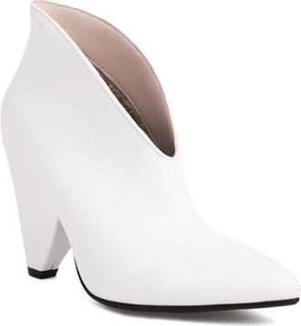 Generic Bottines &agrave; enfiler &agrave; bout pointu et &agrave; talons coniques pour femme - Pour lhiver, la mari&eacute;e, les f&ecirc;tes de mariage - Chaussures habill&eacute;es d&eacute;contract&eacute;es, 