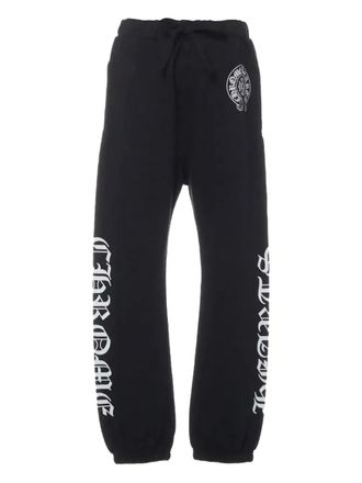 Chrome Hearts Jogginghose mit Hufeisen-Logo - Schwarz