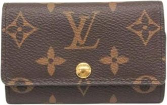Louis Vuitton unisex, Pre-owned, Brun, Taille: ONE Size Pre-owned Key Holder 6 M62630