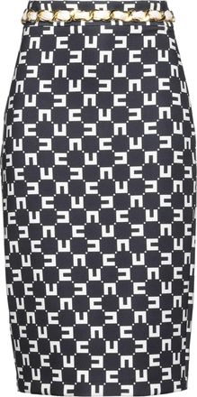 Elisabetta Franchi HOSEN & R&Ouml;CKE - Midi-R&ouml;cke auf YOOX.COM