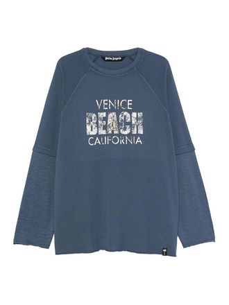 Palm Angels Sweat-Shirts - Bleu