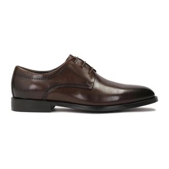 Kazar Braune Halbstiefel mit offener Naht und offener Verzierung - - Shoes - Herren - Braun - 45 EU