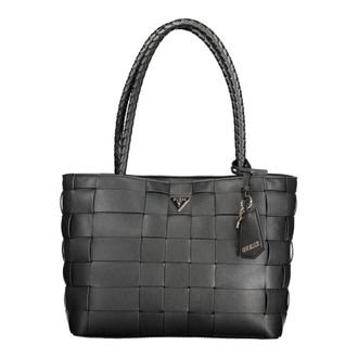 Guess Schwarze Polyethylen-Handtasche