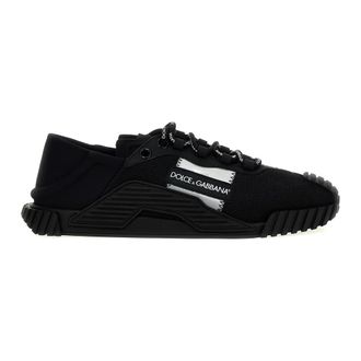Dolce & Gabbana Homme, Chaussures, Noir, Taille: 42 EU NS1 Baskets
