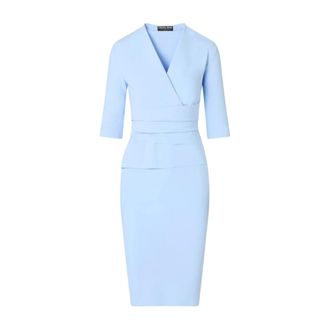 La Petite Robe Di Chiara Boni Femme, Robes, Bleu, Taille: 46 FR Agusia Dress