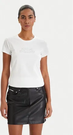 A|X Armani Exchange T-Shirt XW002293 AF17173 U0002 Wei&szlig; Slim Fit