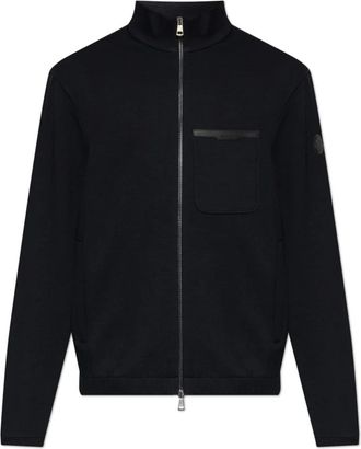 Moncler Homme, Sweatshirts et sweats &agrave; capuche, Noir, Taille: 3XL SweaT-shirt avec &eacute;cusson logo