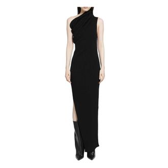 Rick Owens Femme, Robes, Noir, Taille: 38 FR Abito in Maglia Athena