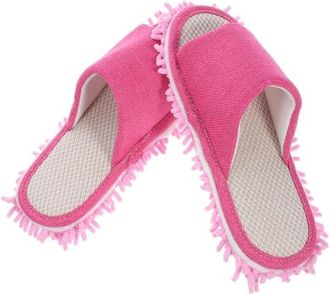 Frcolor Pantoufles &agrave; Serpilli&egrave;re pour Femmes Taille M Semelle Amovible Lavable Chaussures de Nettoyage pour Sols en Bois et Carrelage pour Int&eacute;rieur Maison Sa