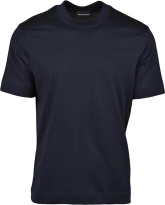 Emporio Armani Homme, Tops, Bleu, Taille: 2XL T-Shirt