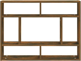 Generic Modernes Schwebendes Wandregal, Dekoratives Pr&auml;sentationsregal aus Holzwerkstoff, Offener Aufbewahrungsorganisator f&uuml;r Wohnzimmer, Schlafzimmer-Wandde