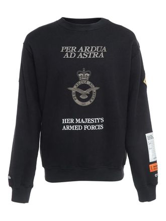 Heron Preston sweat à patch logo pre-owned - Noir