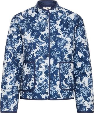 Ichi Ichi - Veste Imprim&eacute; Blueprint Paisley - Femme - Vestes - Multicolore - Taille: 36 FR
