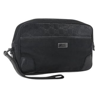 Gucci Pre-owned Vintage Clutch Bag - - Pre-owned - Damen - Schwarzk - ONE SIZE