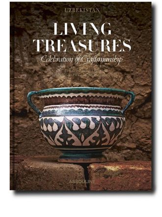 ASSOULINE livre Uzbekistan Living Treasures : Celebration of Craftsmanship - Gris