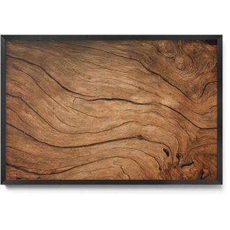 Tulup Tableau Magn&eacute;tique en M&eacute;tal Tableau pour Magnet - Motif Feuilles boh&egrave;mes naturelles - Minimaliste - Cadre Blanc - 100x70 cm - Plaque Magn&eacute;tique