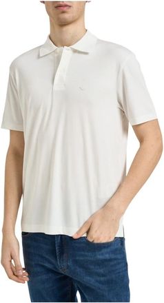 Emporio Armani Homme, Tops, Blanc, Taille: M Piquet Polo