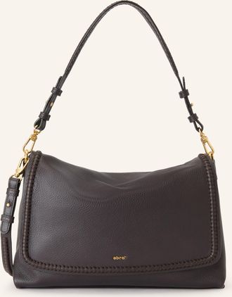 Abro Abro Schultertasche Signature Big braun