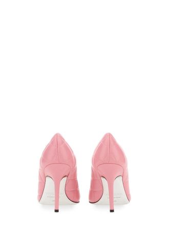 Dsquared2 Quilted Lamb Leather Pumps - Pink