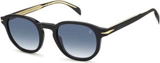 David Beckham Db 1007/s 807/08 BLACK Sunglasses Men Acetate, Standard, 49