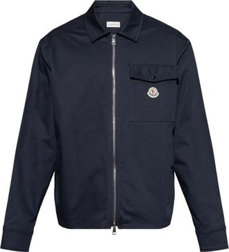 Moncler Homme, Vestes, Bleu, Taille: XL Veste L&eacute;g&egrave;re