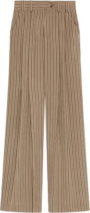 Marella Femme, Pantalons, Brun, Taille: 36 FR Wide Pantalons