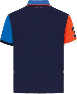 U.S.Polo Association Poloshirt Multicolor (Baumwolle) weiss/bunt Herren