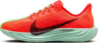 Nike Nike Pegasus Plus Stra&szlig;enlaufschuh f&uuml;r Herren Stra&szlig;en-Laufschuh, Bright Crimson/Cave Purple-Lime Blast, 46 EU