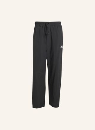adidas Hose Essential Small Logo Woven Open Hem schwarz