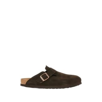 Birkenstock Boston Soft Footbed Narrow Fit - Femme - Chaussures - Brun - Taille: 38 EU