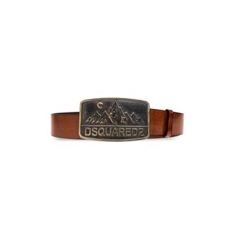 Dsquared2 Ceinture en cuir - Homme - Accessoires - Brun - Taille: 105 CM