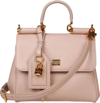 Dolce & Gabbana Femme, Sacs, Rose, Taille: ONE Size My Sicily Handbag
