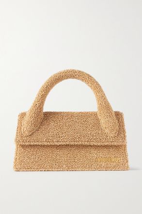 Jacquemus Sac &Agrave; Main En Boucl&eacute; Le Chiquito Long - Neutres