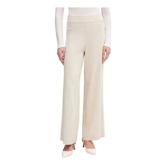 Joseph Ribkoff Femme, Pantalons, Beige, Taille: 36 FR Pantalon large &agrave; ceinture
