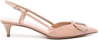 Valentino Garavani 40mm VLogo Signature Slingback Pumps
