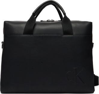 Calvin Klein Laptoptasche Calvin Klein Bold Ck Commuter LV04D3312G Schwarz