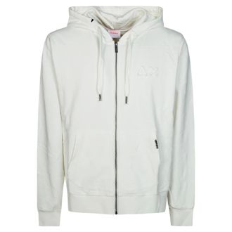 Sun 68 Herren, Sweatshirts & Hoodies, Wei&szlig;, SGr&ouml;&szlig;e