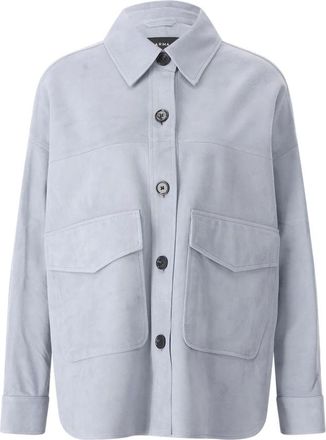 Arma Femme, Vestes, Bleu, Taille: 44 FR Kaylee Veste en Su&egrave;de