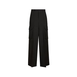 Rick Owens Pantalon cargo en laine