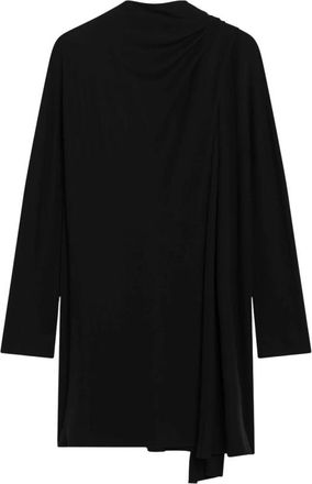 Toteme Robe foulard asym&eacute;trique - Femme - Robes - Noir - Taille: 40 FR