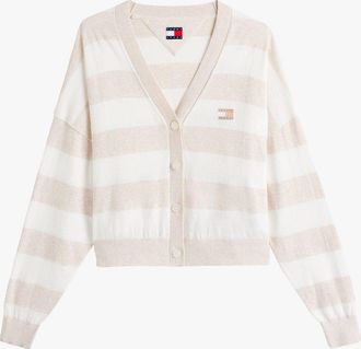 Tommy Hilfiger Cardigan ray&eacute; en coton