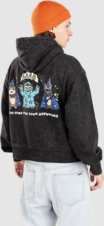 A.Lab Wizard Gang Boxy Hoodie black