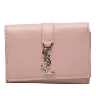 Saint Laurent Porte-cl&eacute;s Pre-owned - Femme - Pre-owned - Rose - Taille: ONE Size