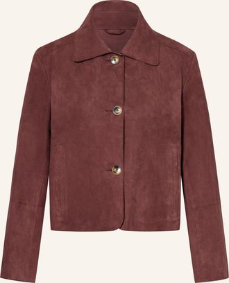 Darling Harbour Darling Harbour Lederjacke rot