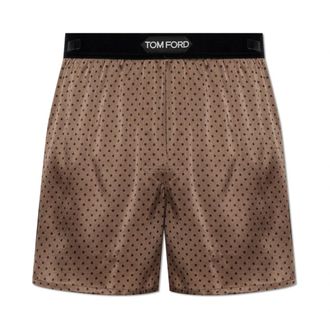 Tom Ford Silk Boxers - - Underwear - Herren - Braun - M